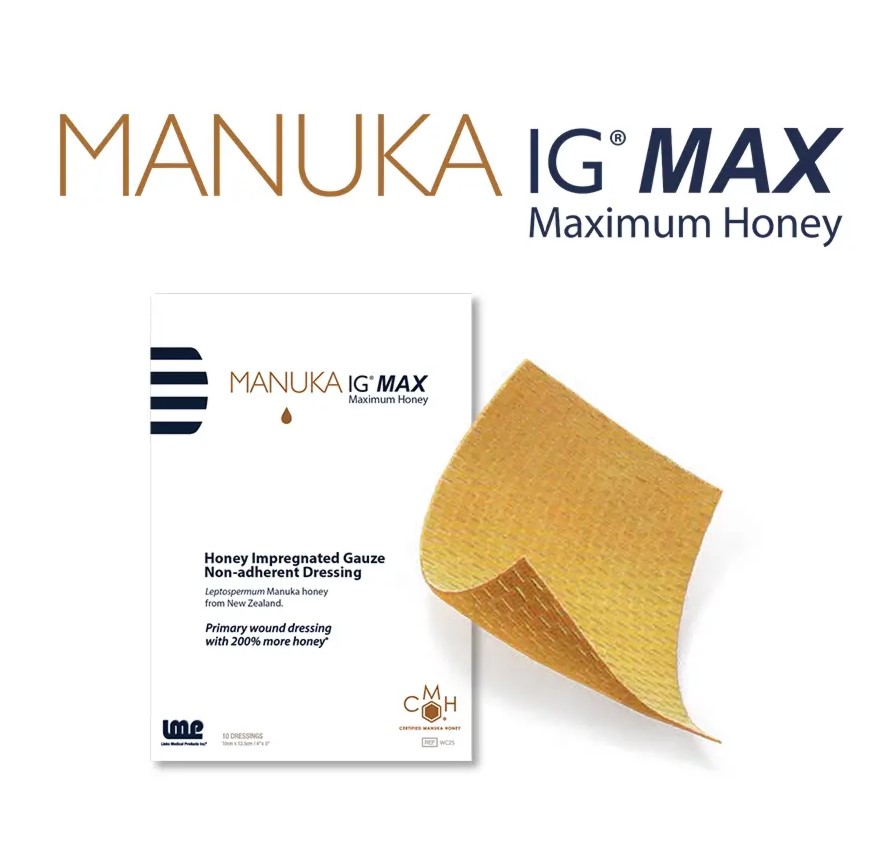 Manuka IG MAX 10*12,5cm 1szt - Medycznie.com.pl